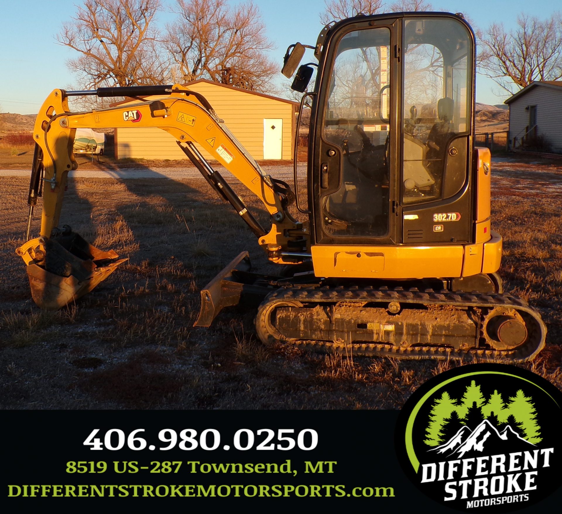 2021 Cat 302.7D CR Mini Excavator *Low Hours* | Different Stroke ...